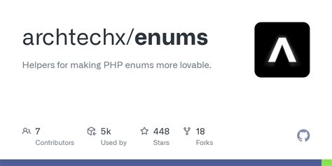 GitHub Archtechx Enums Helpers For Making PHP Enums More Lovable