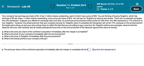 Solved Homework Lab 9 Question 11 Problem 24 6 Part 1