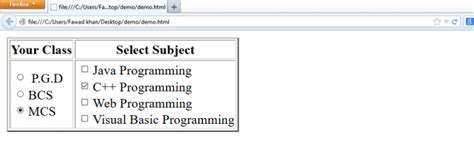 html form form tags form attributes textbox buttons textarea
