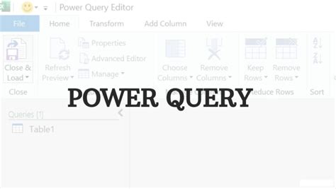 Getting Started With Power Query Sampath Kumar A
