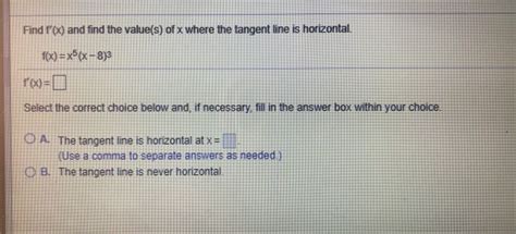 Solved Find F X And Find The Value S Of X Where The Chegg Com