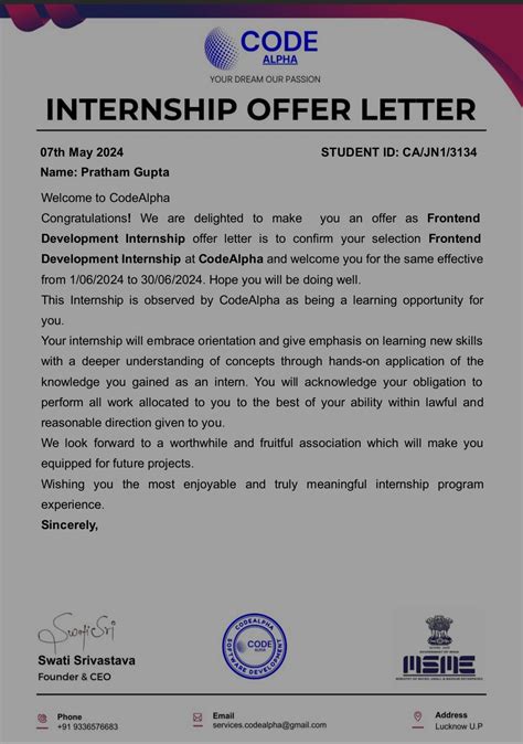 Codealpha Internship Codealpha Internship Webdevelopment