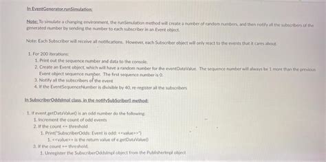 Solved You Will Create The Following Classesinterfaces