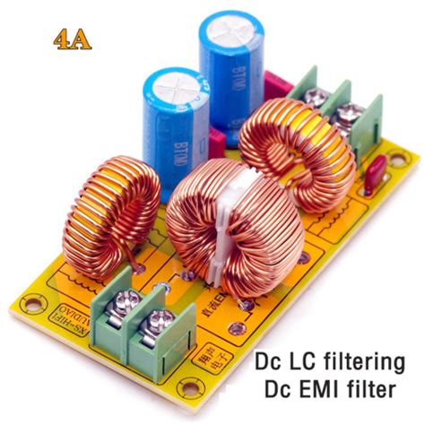 4a Dc Lc Filter Fcc Audio High Frequency Filtering Low Pass Passive On Onbuy