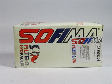 Sofima CRE025CD1 Hydraulic Filter ! NEW ! - Industrial Automation Canada