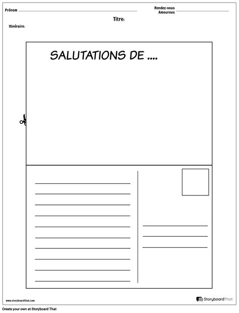 Carte Postale Storyboard Por Fr Examples