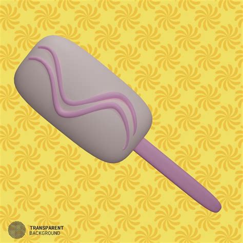 Premium Psd Ice Cream 3d Rendering
