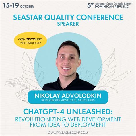 Nikolay Advolodkin On Linkedin Use Code “meetnikolay” For 10 Off Your Ticket Hope To See You