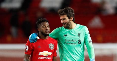 Watch Liverpool Goalkeeper Alisson Baptises Freds Wife In Swimming