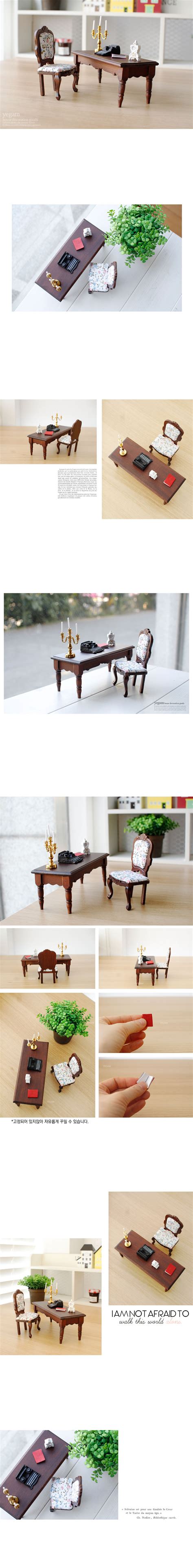 책상미니어처미니어처소품엔틱소품앤틱소품미니어처책상의자장식소품미니어쳐어른장난감미니책상의자미니어쳐소품소품미니어쳐쇼핑몰촬영용소품인테리어소품우드소품장식용품