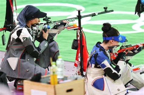 ببینید ژست‌های جالب تیرانداز کره‌جنوبی پس از کسب مدال در المپیک پاریس