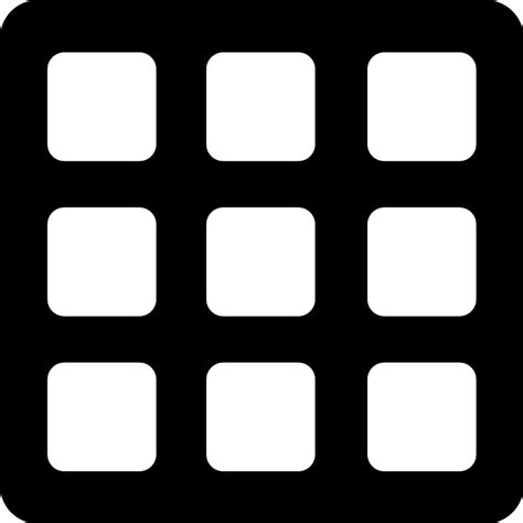 Grid Vector SVG Icon SVG Repo