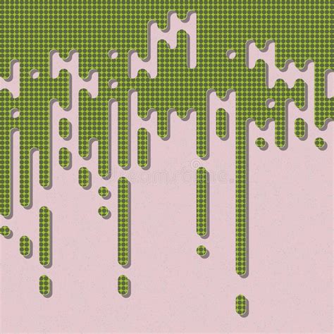 Abstract Rounded Color Lines Halftone Transition Background Illustration Stock Vector