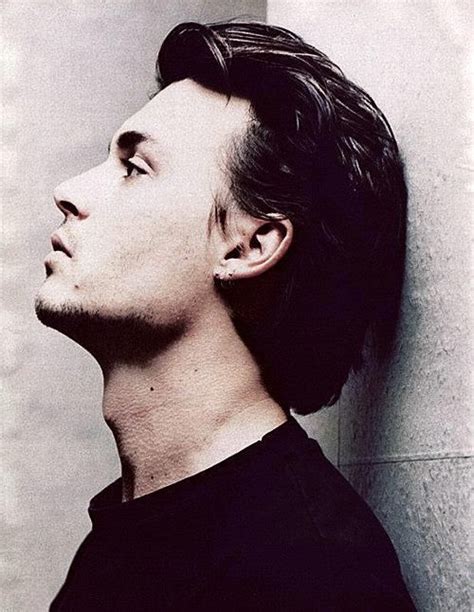 Johnny Depp Side Profile Johnny Depp Photography Johnny Depp Shadows