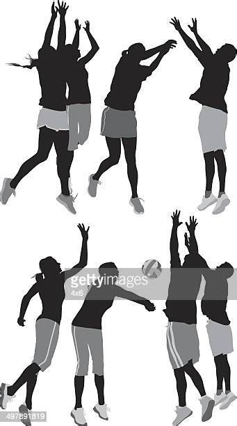 Illustrations Cliparts Dessins Animés Et Icônes De Womens Volleyball Player Getty Images