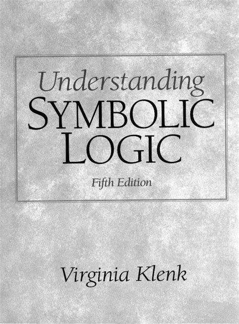 Pdf Klenk Understanding Symbolic Logic Dokumen Tips