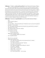 Password Generator Project Pdf Milestone Submit A Write Up Of Your Idea For Your Password
