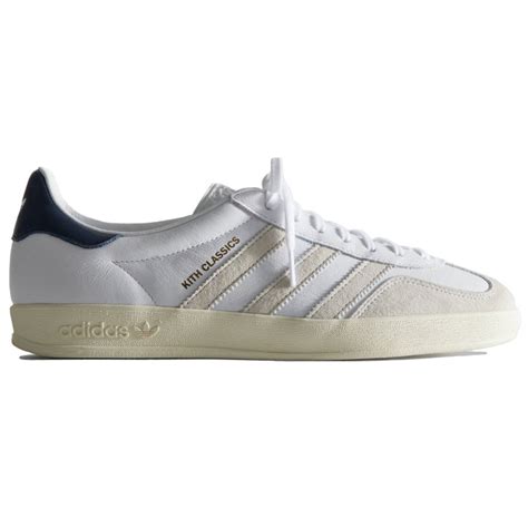 Кроссовки adidas Gazelle Indoor Kith Classics White Navy оригинальные ...