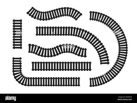 Above Rails Stock Vector Images Alamy