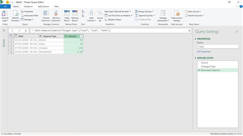 Power Query Dynamic Removals