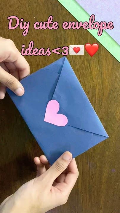 Diy Cute Envelope Ideas💌 ️ Missflower Shorts Cute Diy Craft