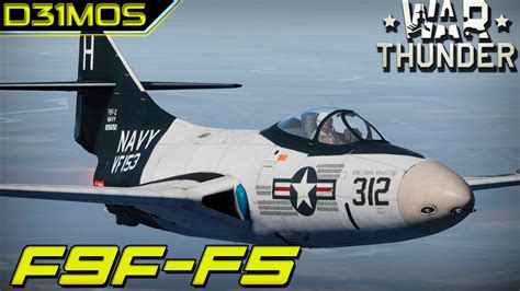 War Thunder Panther F9f F5 Hat Trick Youtube