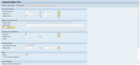 general ledger peru sap tcode general ledger peru