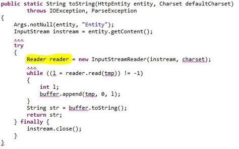 Java Apache HttpComponents EntityUtils Memory Leak Stack Overflow