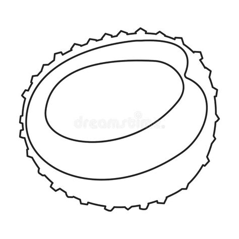 荔枝矢量图轮廓图标 白色背景中的矢量图荔枝插图 荔枝独立轮廓图标 向量例证 插画 包括有 粉红色 健康 217033413