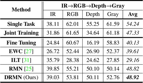 modality incremental learning with disjoint relevance mapping networks
