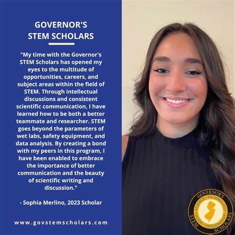 Governors Stem Scholars On Linkedin Gss Rdnj Stem Nj Njstem