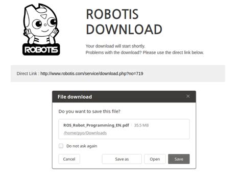 Download The Ros Robot Programming Book For Free Learning