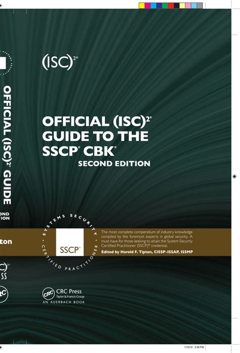 Official Isc ² Guide To The Sscp Cbk Cybersecurity Certification Guide
