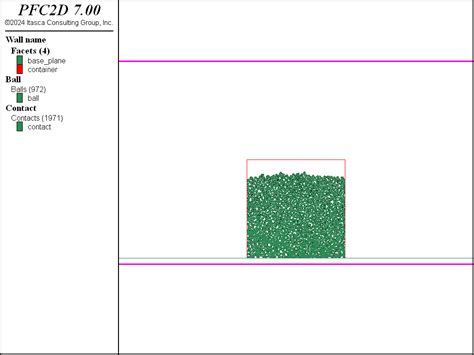 Adhesive Rolling Resistance Linear Contact Model Repose Angle — Pfc 7