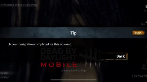 How To Get Back Migrate Your Account In Dbd Mobile New Version Youtube