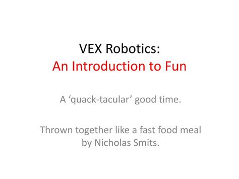 pdf vex robotics dokumen tips