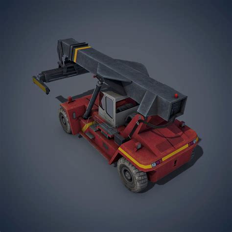 Reach Stacker 3d Model 40 Ma Blend C4d Max Fbx Dae 3ds Free3d