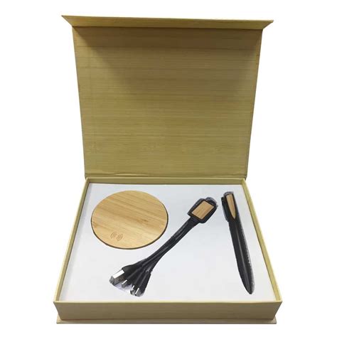 Customized Bamboo T Set Eco Friendly By Printx