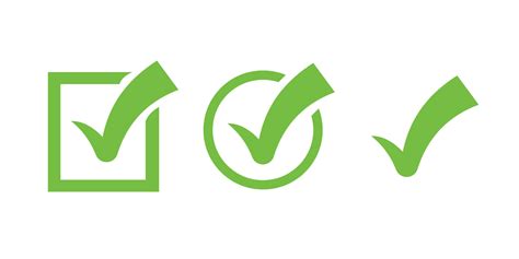 Check Box Icon Set 11510558 Vector Art At Vecteezy