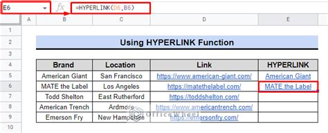 How To Use HYPERLINK Function In Google Sheets Ways