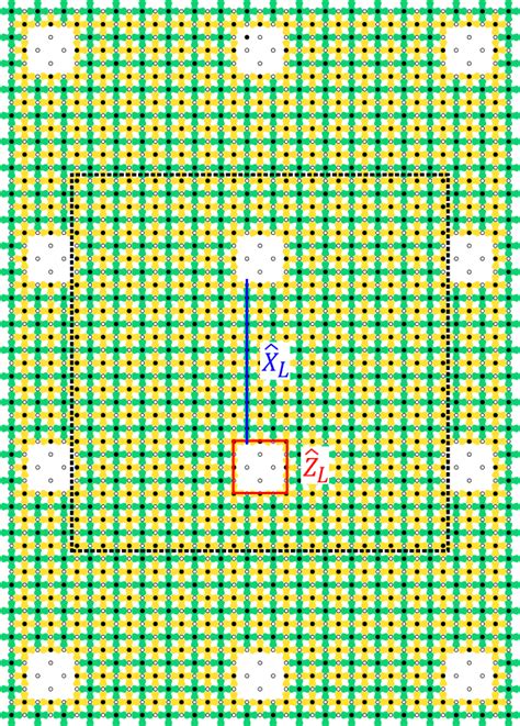 Color Online Initial 2d Array For The Logical Hadamard Example The