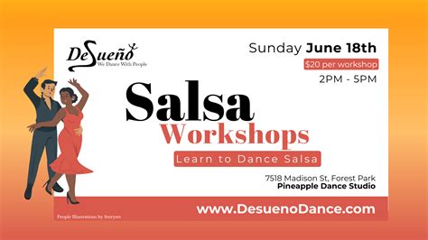 Salsa Workshops – Learn to Dance Salsa – Denita Inez and Desueno Dance Company