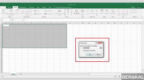 Cara Cepat Membuat Tabel Di Excel Bagi Pemula