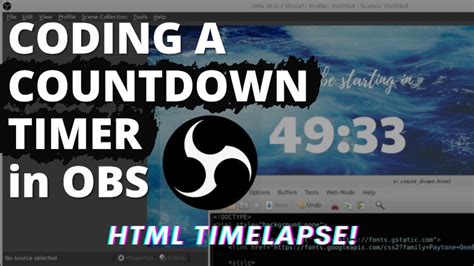 Coding A Countdown Timer In OBS PolyStreamer Blog