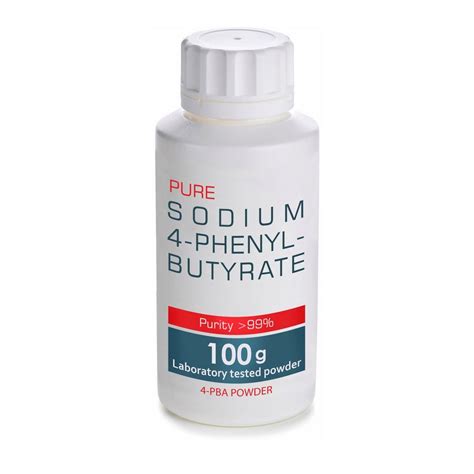 Sodium Phenylbutyrate Powder 100 G Pure Pba