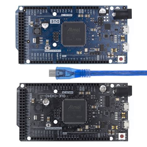 Bảng Mạch Điều Khiển Chính R3 Ch340 Due R3 Atmega16u2 Ch340g Atsam3x8e Arm Với Dây Cáp Usb