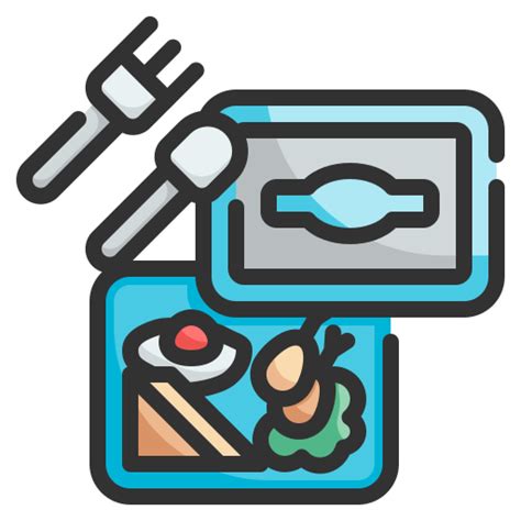 Lunch Box Free Food Icons