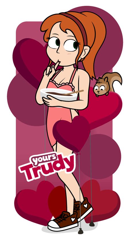 Its A Yours Trudy Art Break Liquid Love Featuring Trudy And Seth The