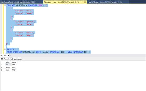 How To Read Json In Sql Server