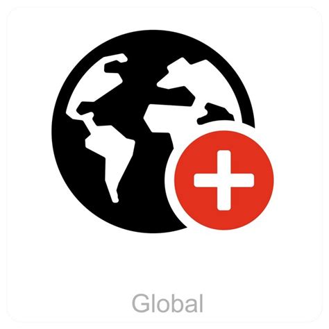 Premium Vector Global And Navigation Icon Concept Premium Vector Global And Navigation Icon Concept